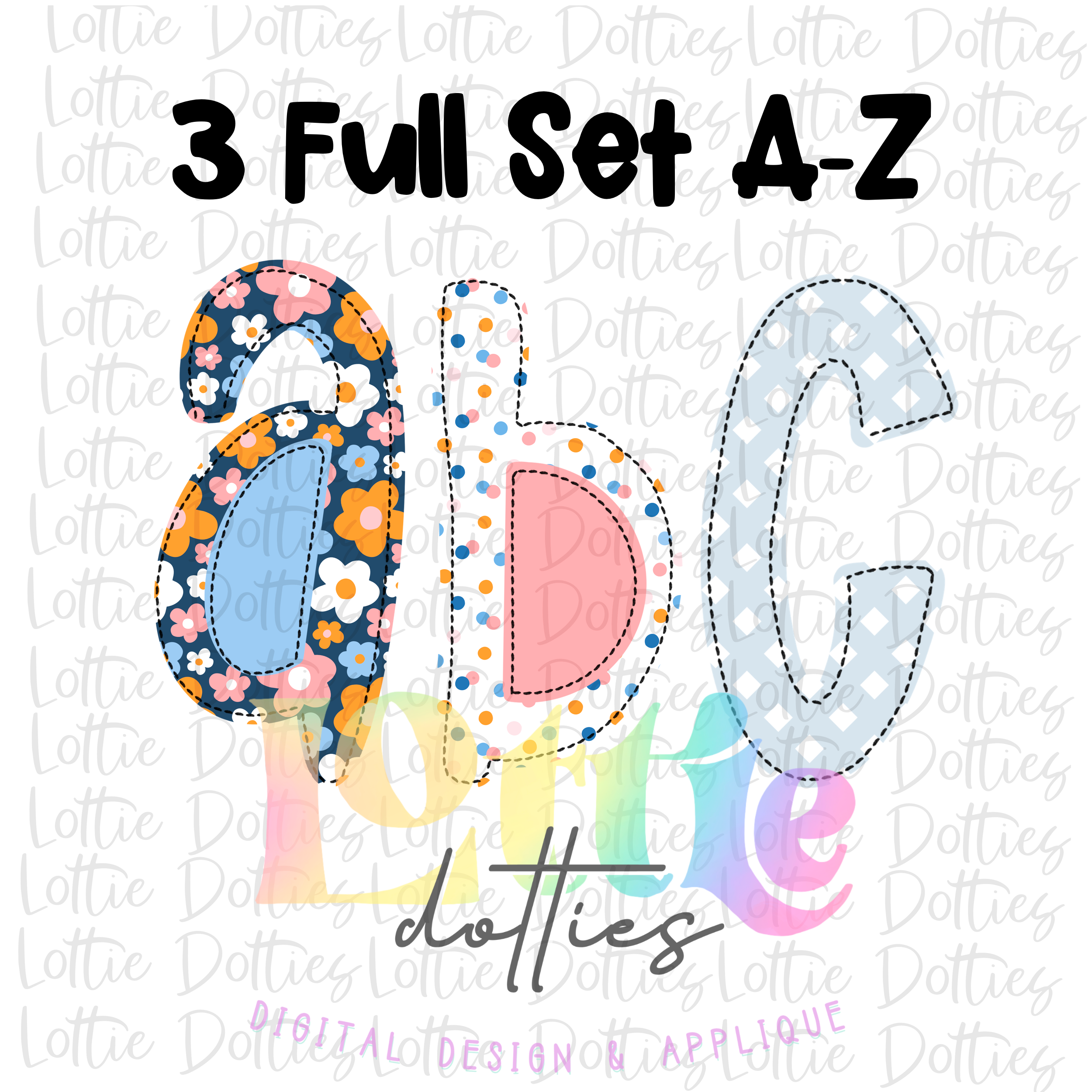 Spring Alpha PNG - Alpha Set Sublimation- Digital Download – Lottie Dotties LLC