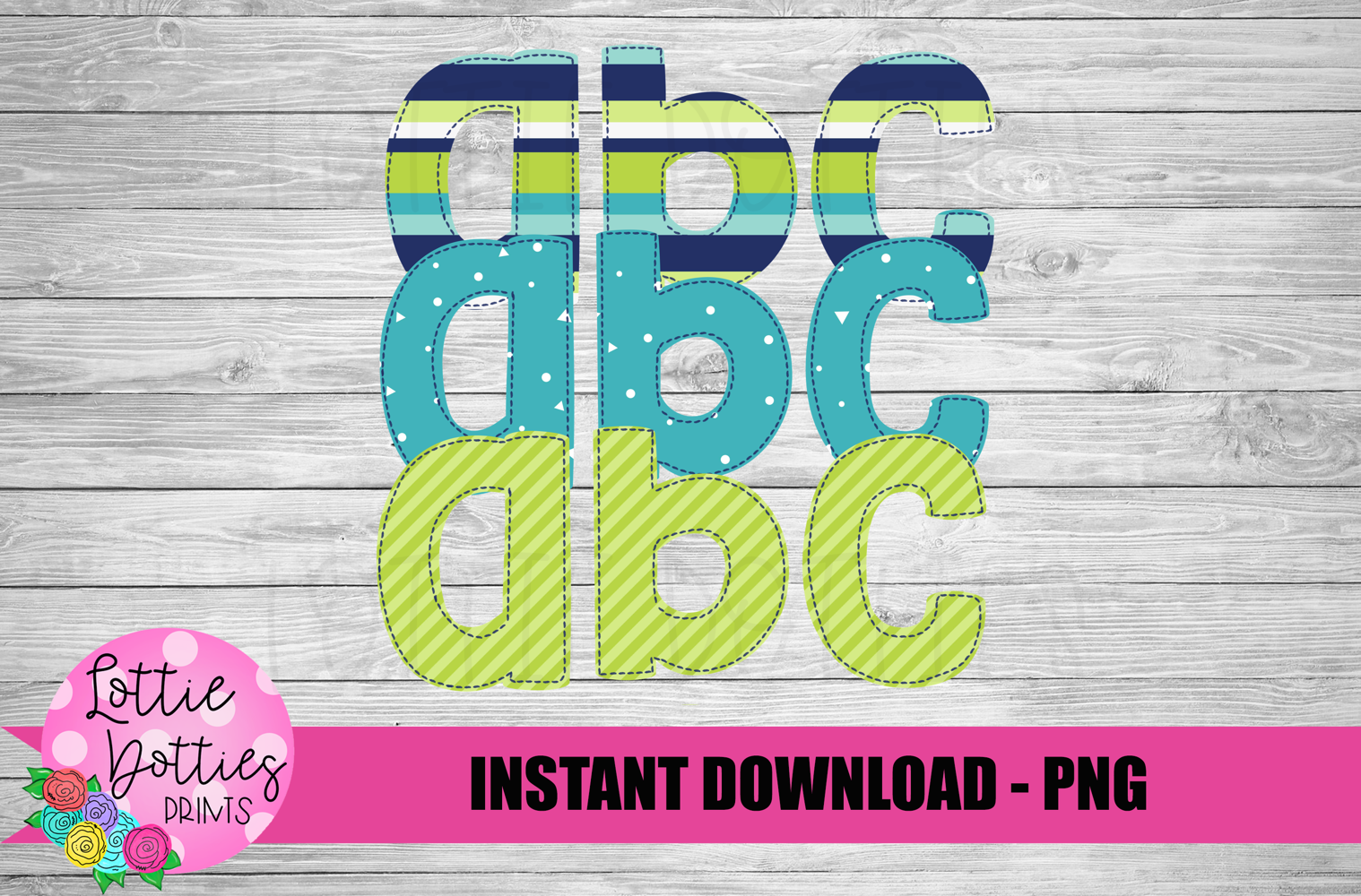 Boys Faux Applique Alphabet - Alpha Pack - Alphabet Clipart - Instant ...