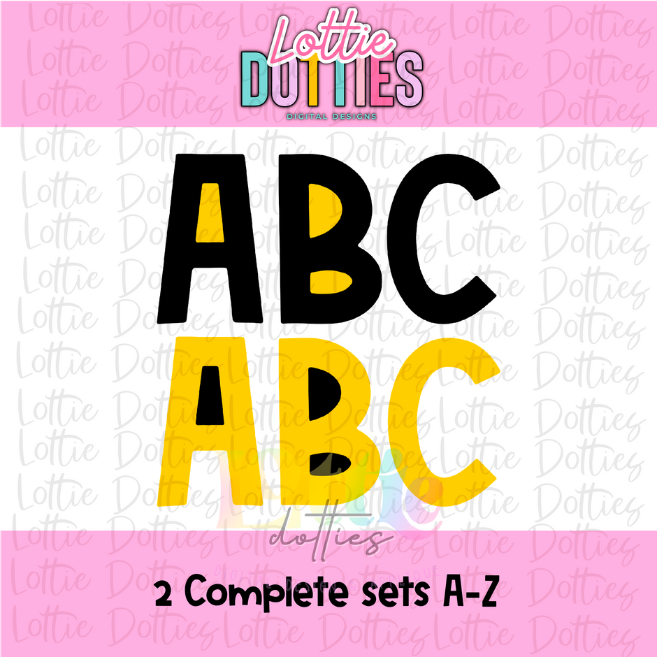 Alpha Packs – Page 7 – Lottie Dotties LLC