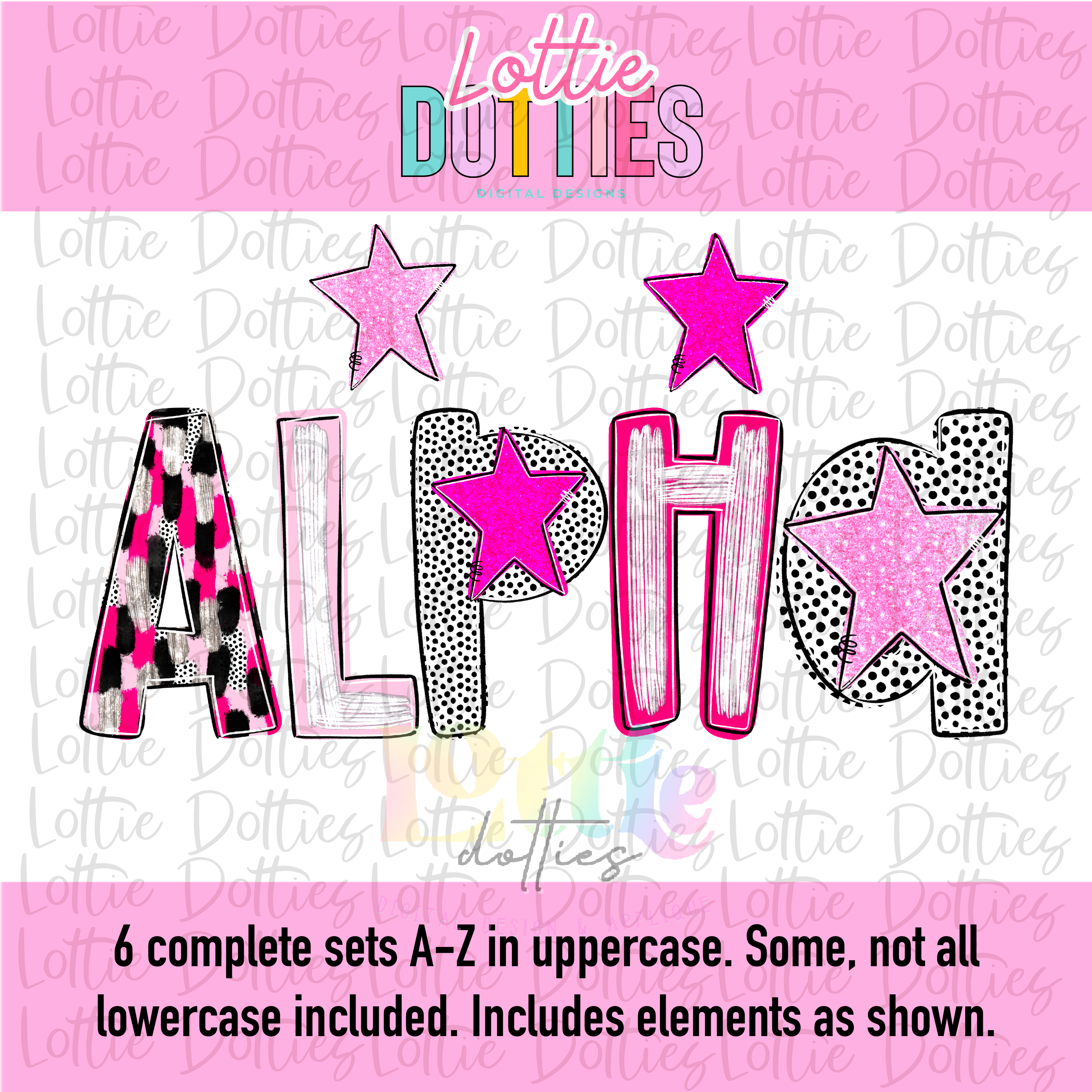 Pink & Black Poppy Alpha Png - Pink and Black Poppy Foil Alpha Pack ...