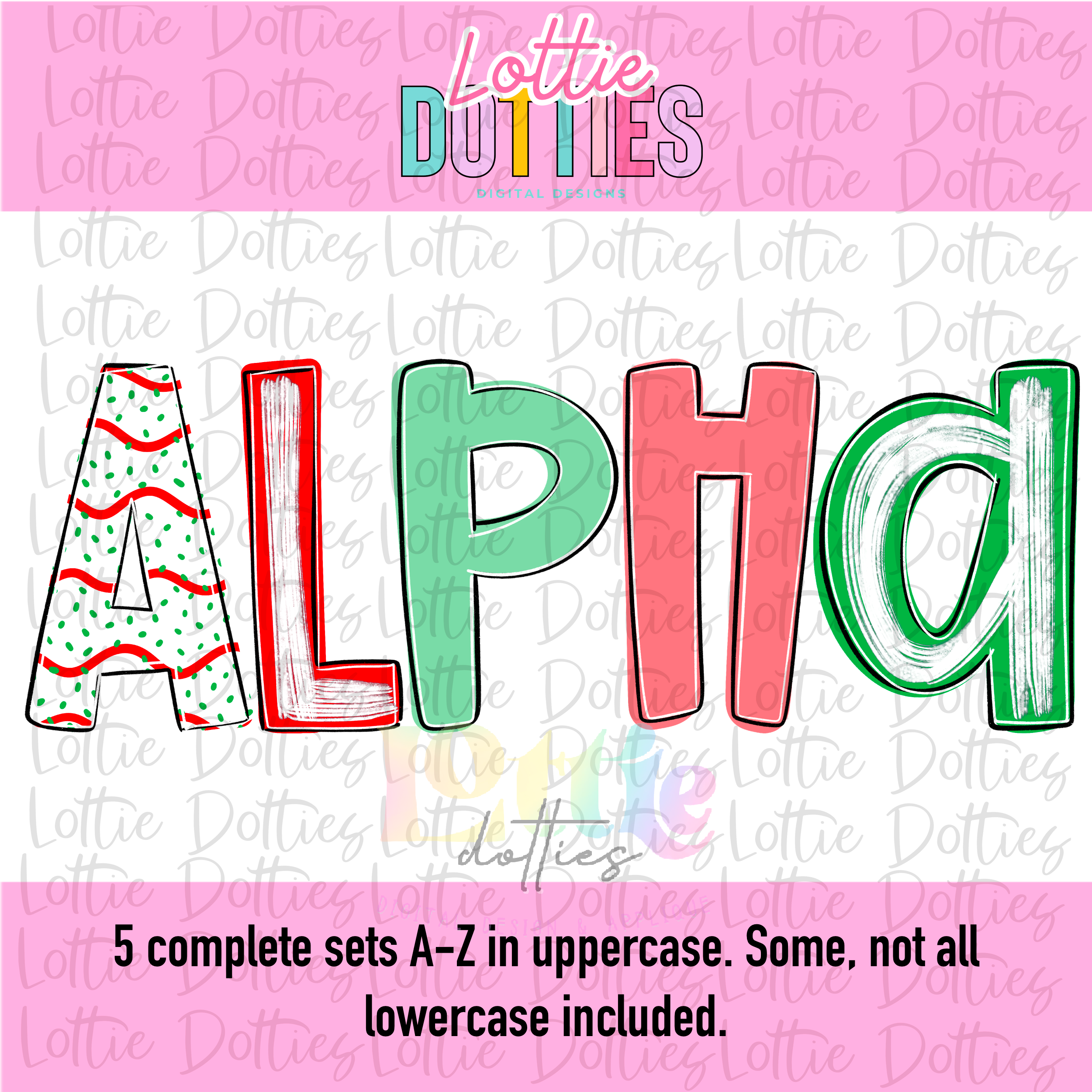 Christmas Cake Poppy Alpha | Christmas Cake Alpha | Alphabet | Alpha P ...