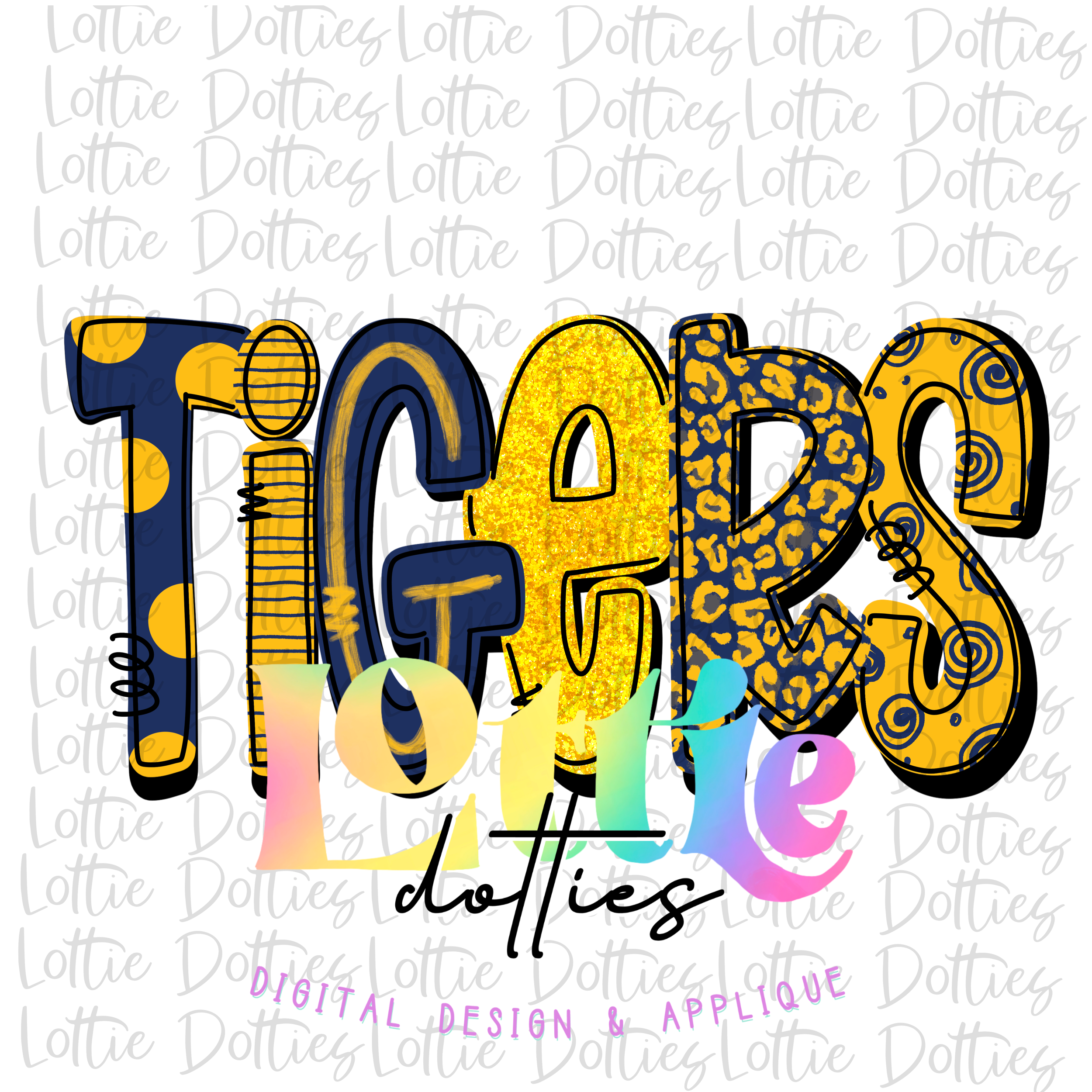 Tigers PNG - Tigers sublimation design - Digital Download – Lottie ...