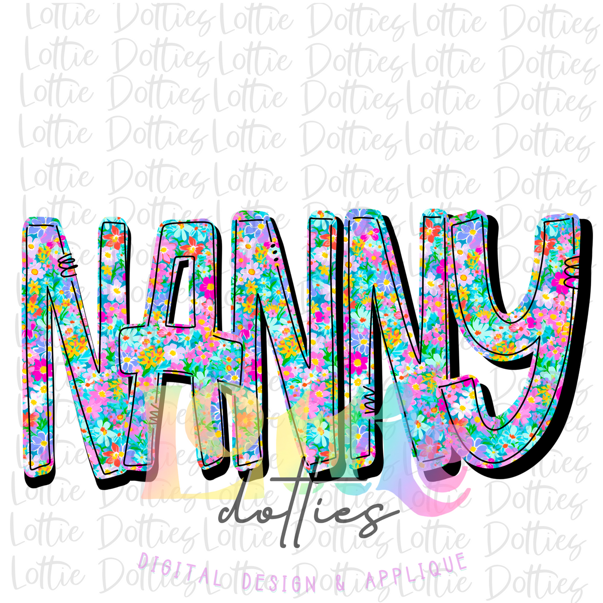 Nanny Png - Sublimation - Digital Download - Mother’s Day – Lottie ...