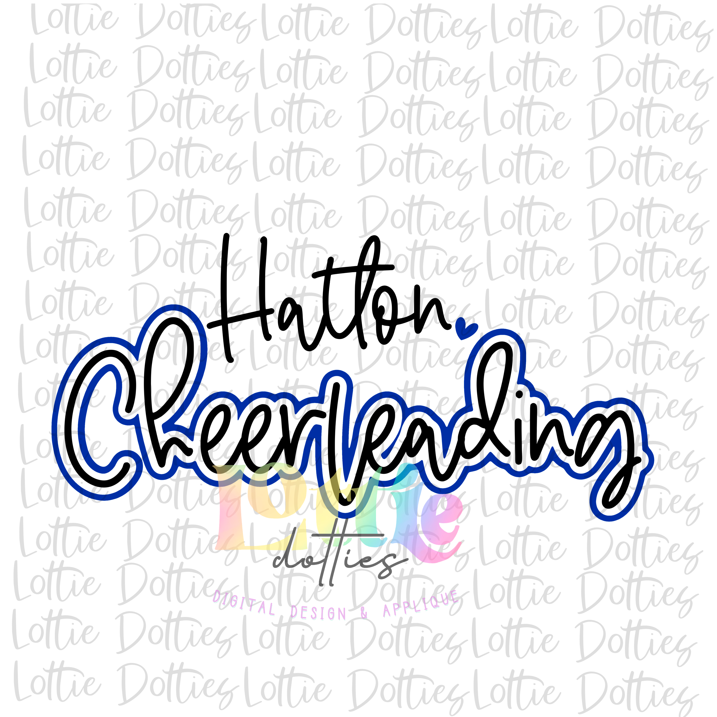 Hatton Cheerleading PNG - Hatton - sublimation design - Digital Downlo ...