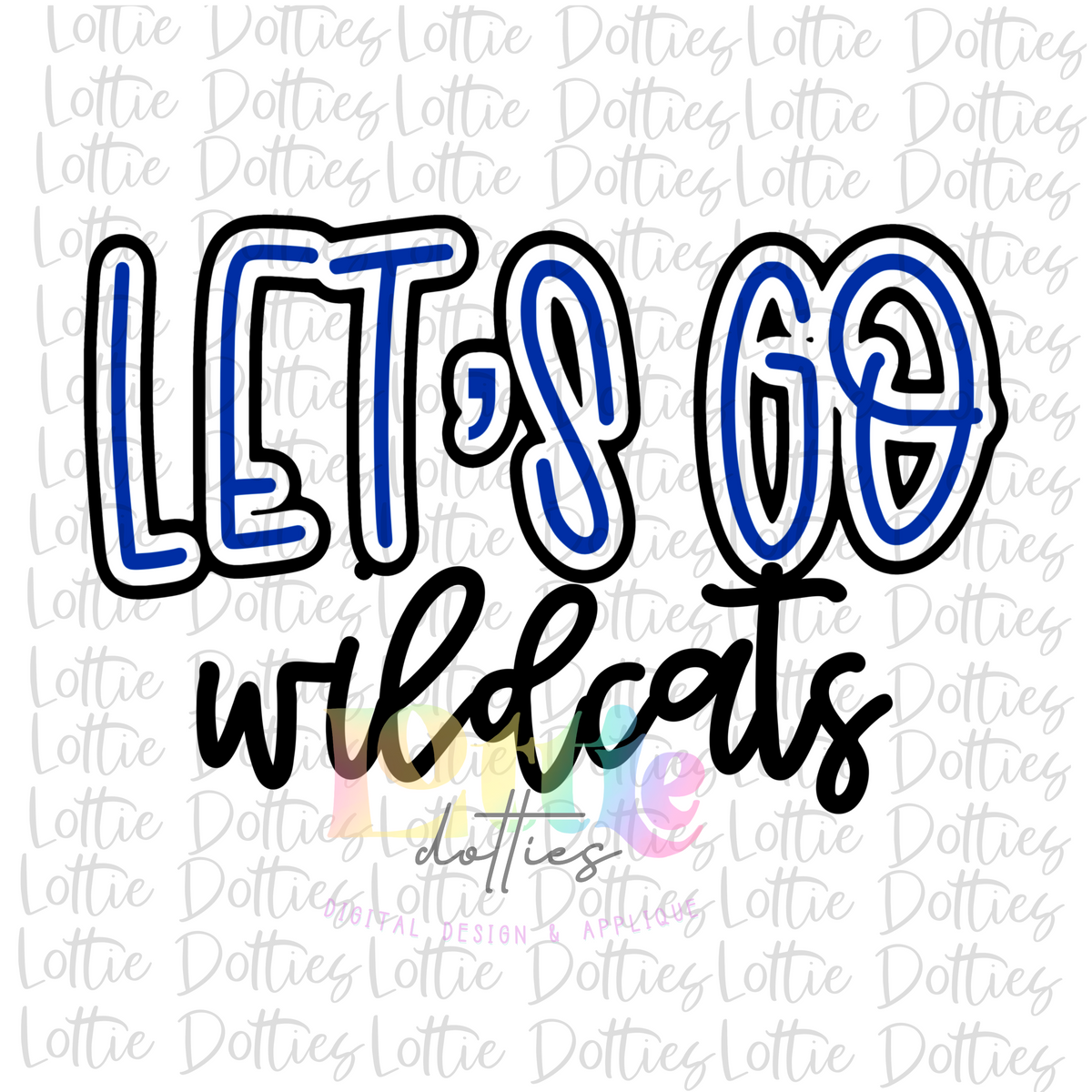 Let's Go Wildcats PNG - Wildcats - sublimation - Digital Download ...
