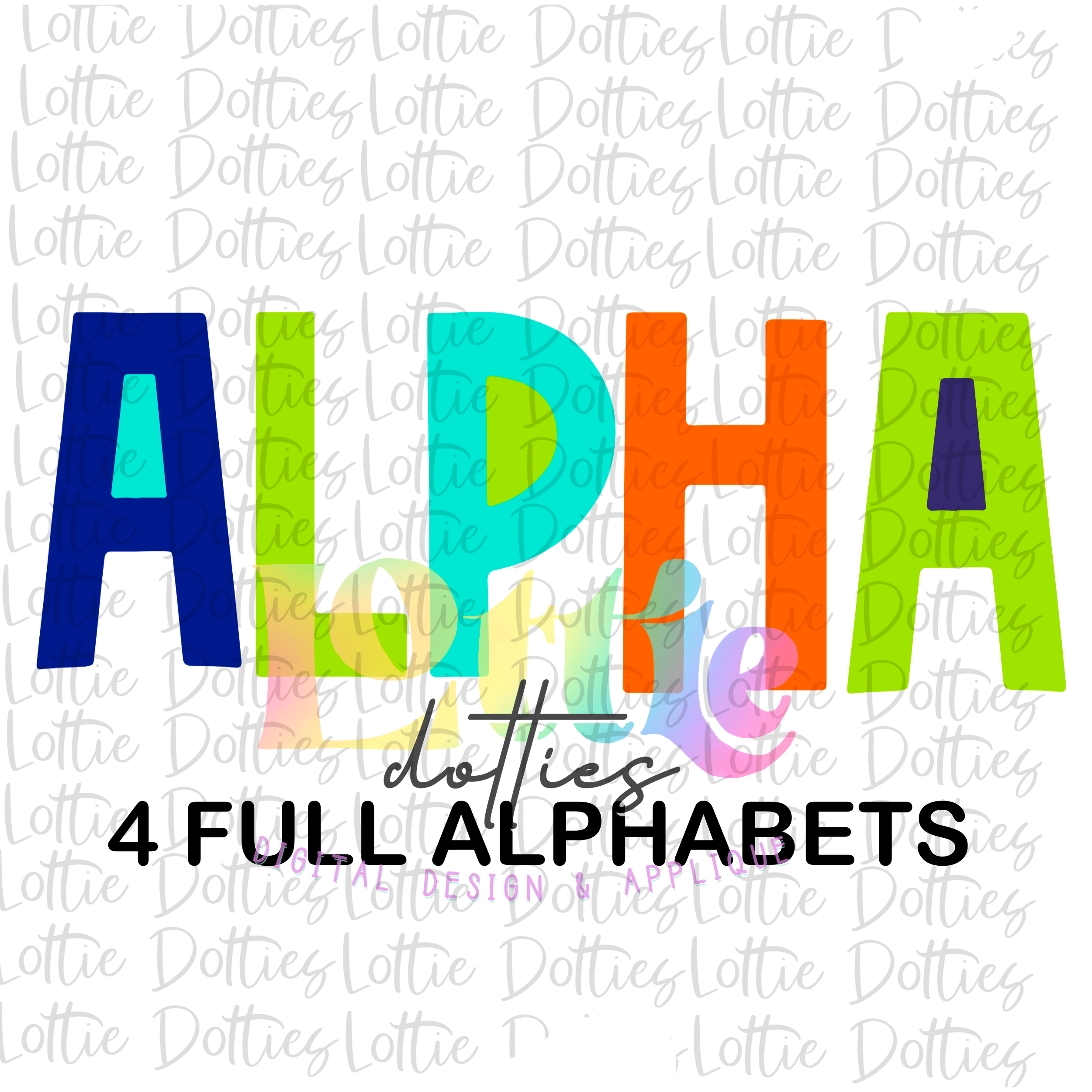 Boy Filled Alpha Pack - Blue Colors Alphabet - Alpha Pack - Alphabet C ...