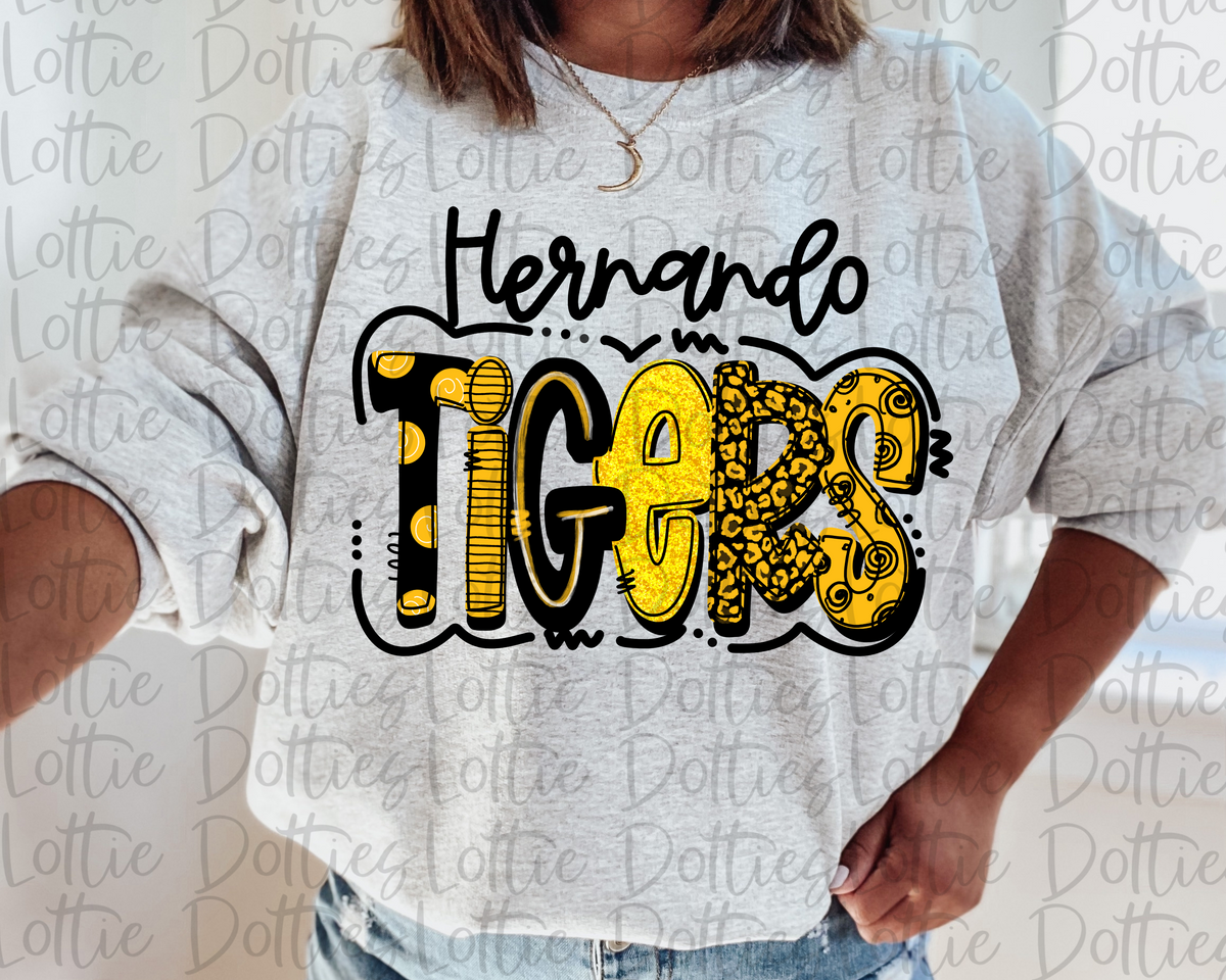 Tigers Png - Hernando Tigers Sublimation - Digital Download – Lottie ...