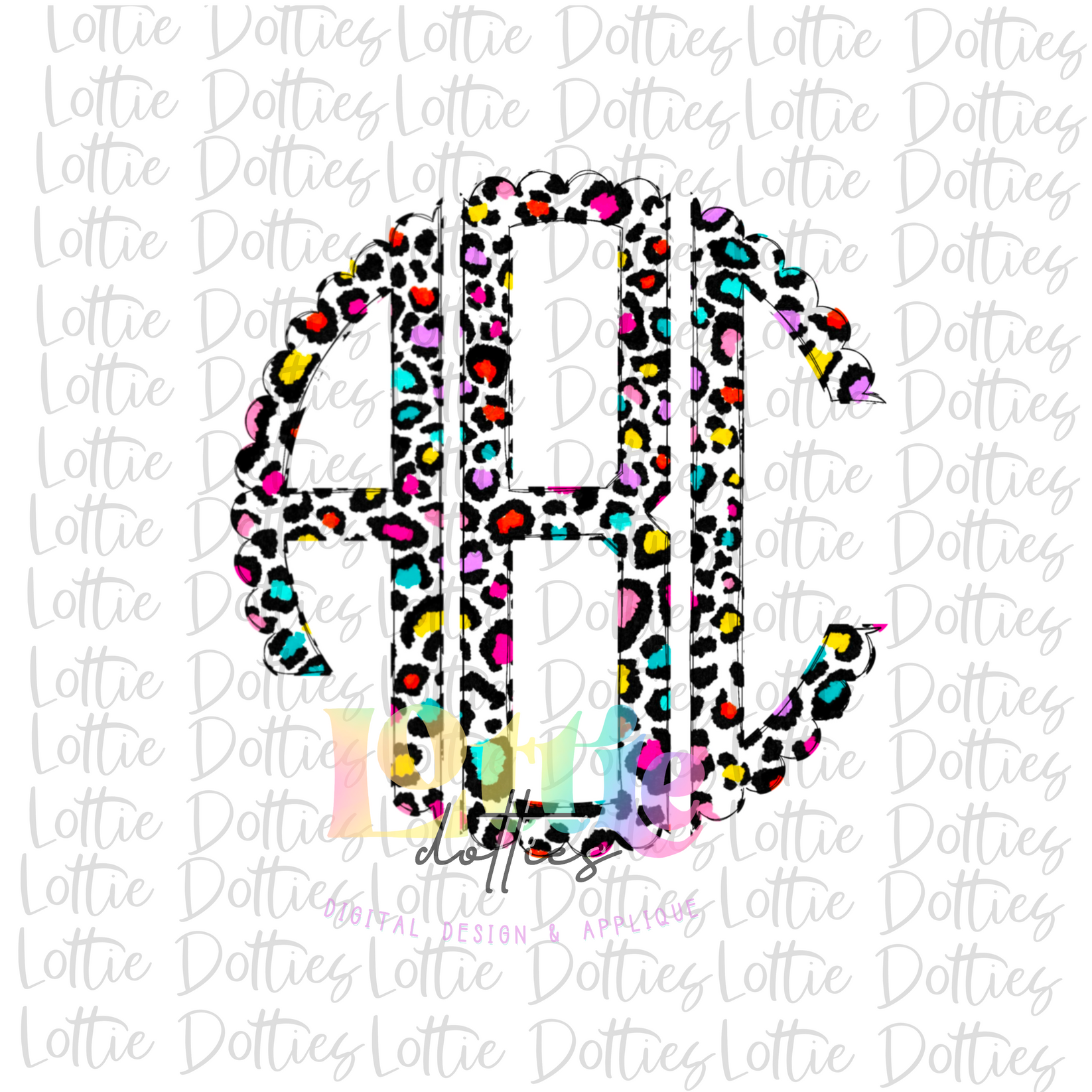 Franks Inspired Scallop Alpha Pack - Bright Leopard Alpha Pack - Digit ...