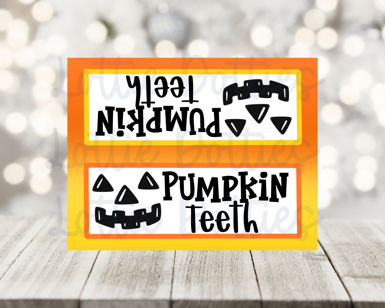 Pumpkin Teeth PNG - Bag Toppers - Sublimation - Digital Download ...