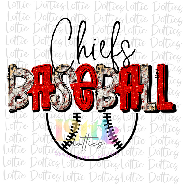 Chiefs Baseball Png - Chiefs - Sublimation - Digital Download – Lottie ...