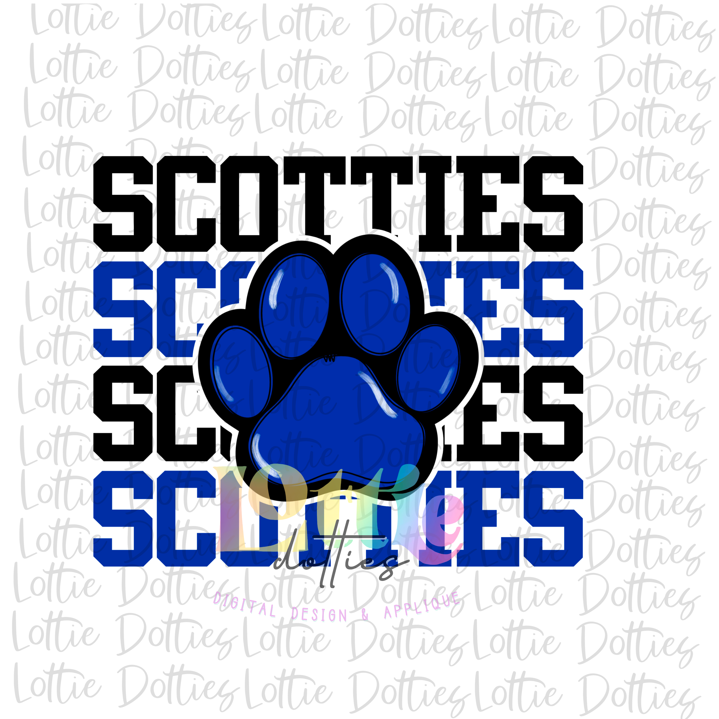 Scotties Stacked - PNG - Scotties Sublimation - Digital Download - Roy ...