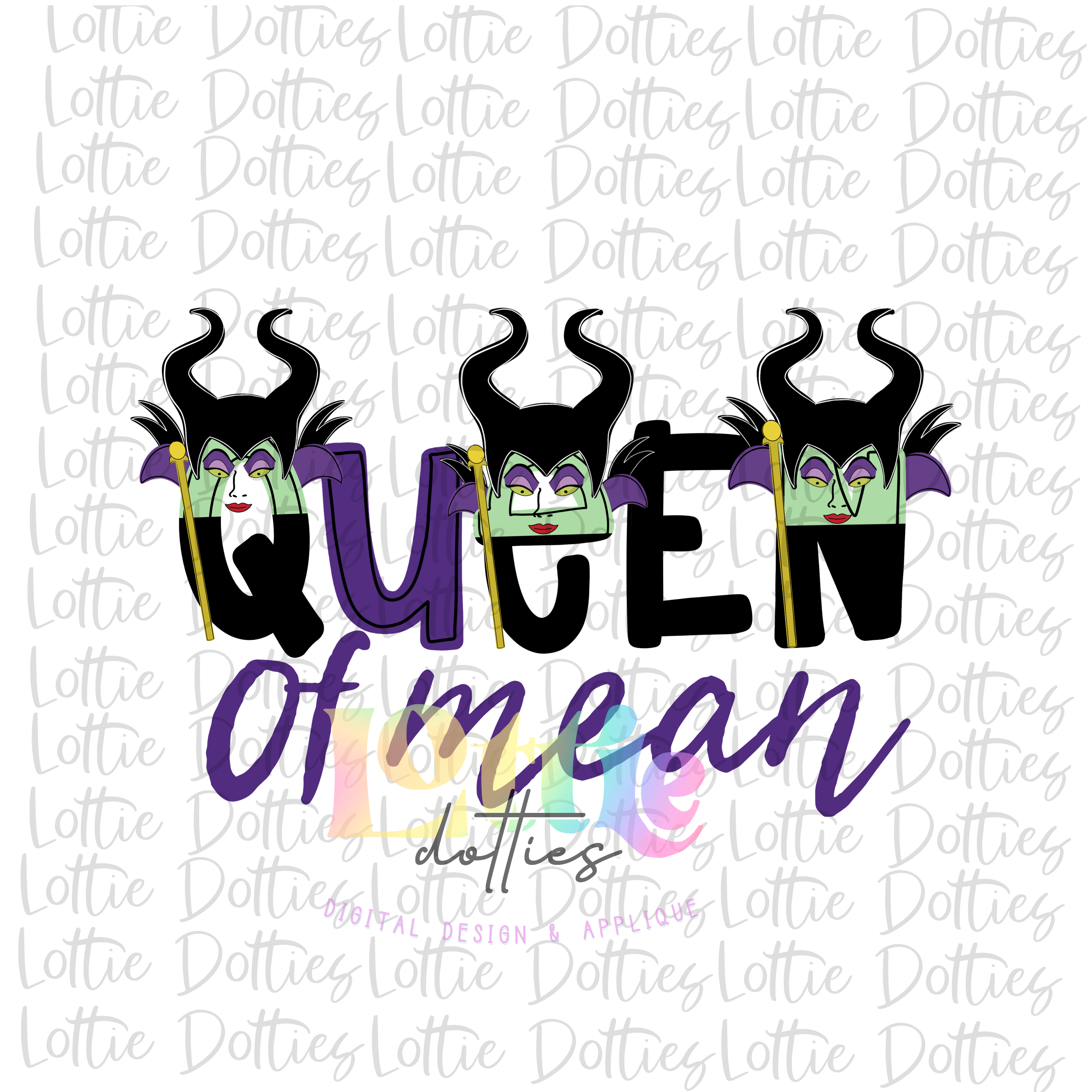 Queen of Mean - PNG - Queen of Mean Sublimation - Digital Download ...