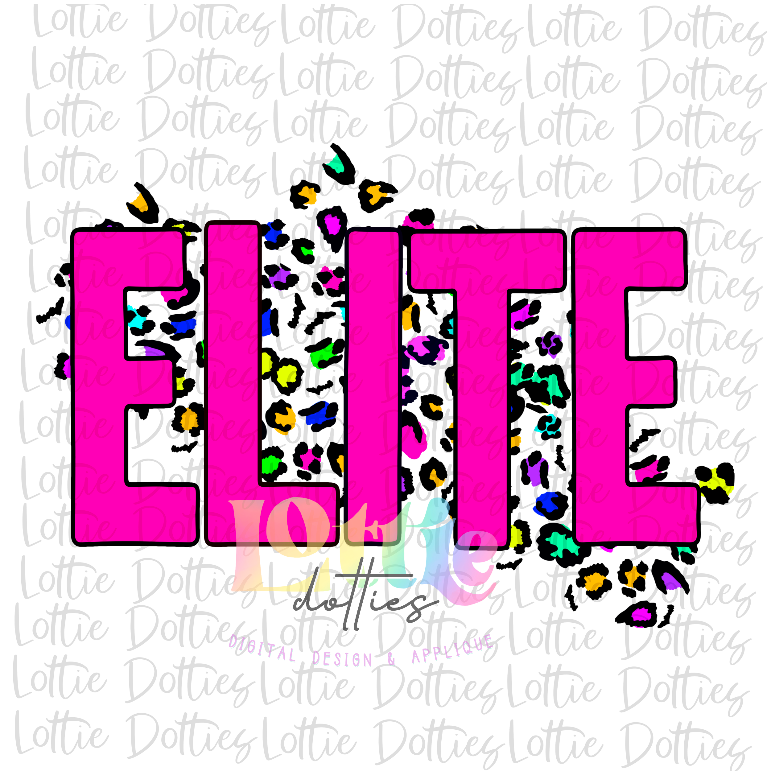 Elites PNG - Elites sublimation design - Digital Download - Neon Pink ...