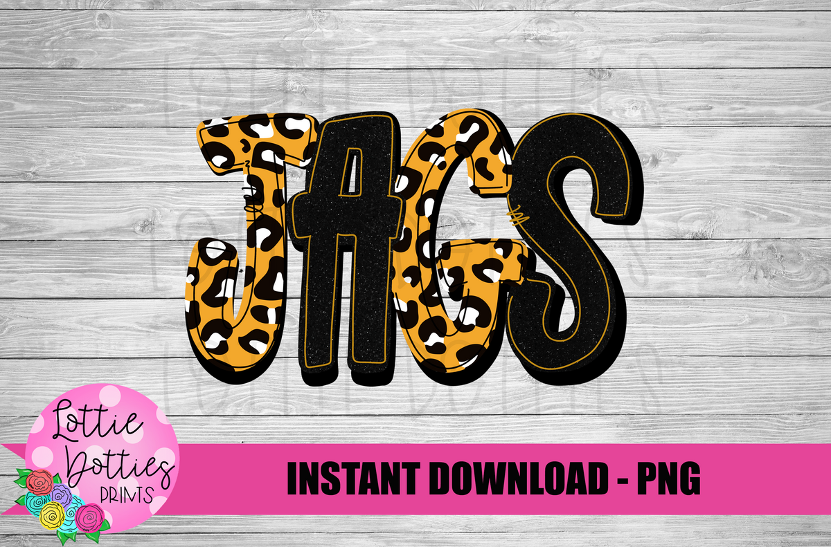 Jags PNG - Jags sublimation design - Digital Download – Lottie Dotties LLC