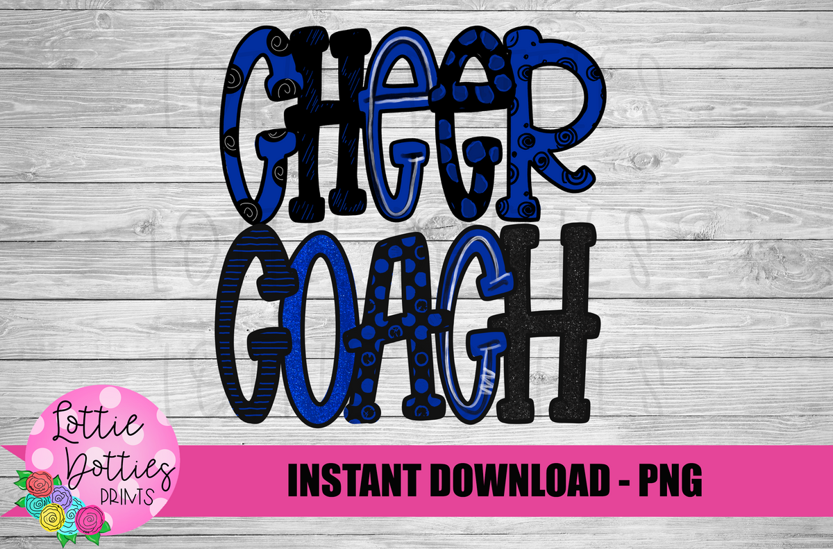 Cheer Coach Png - Cheer Sublimation File - Instant download - Digital ...