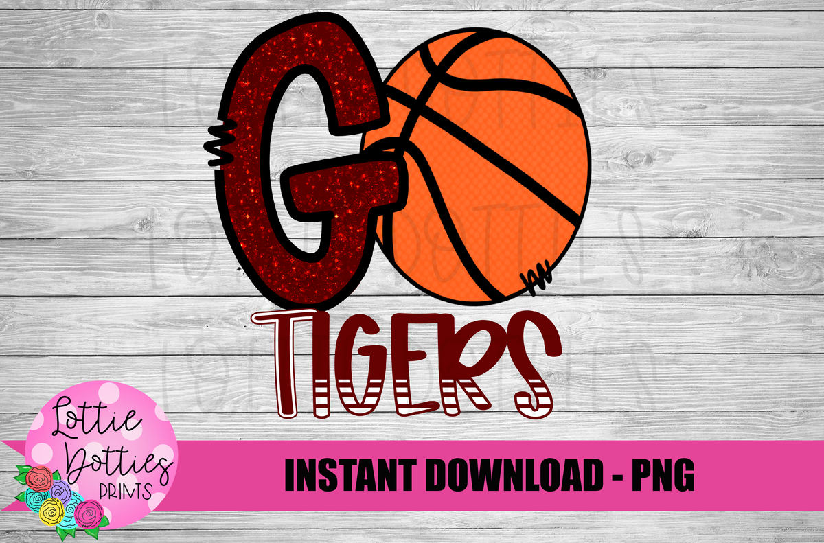 Go Tigers PNG - Tigers sublimation design - Digital Download – Lottie ...