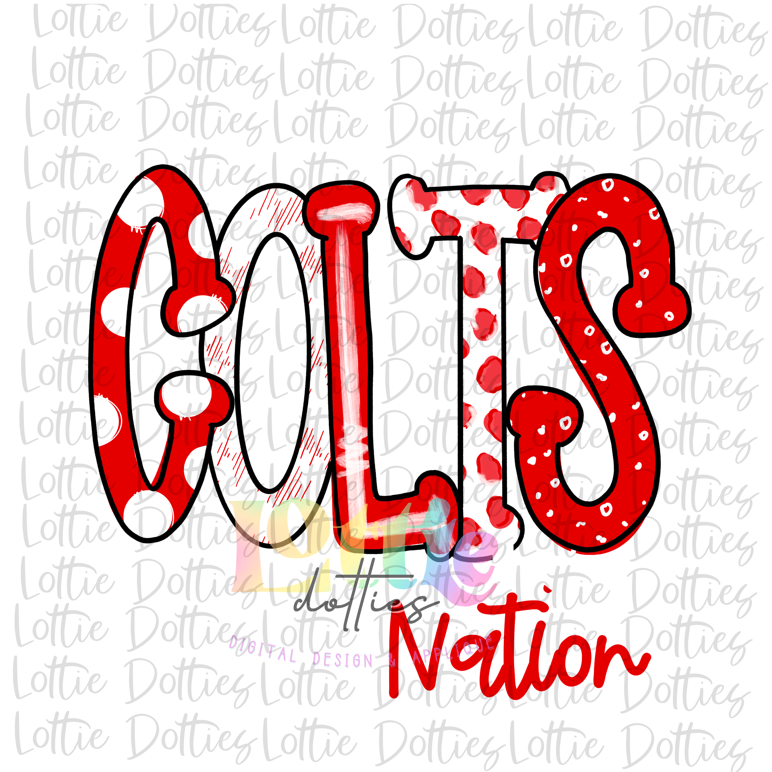 Colts Nation PNG - Colts sublimation design - Digital Download – Lottie ...