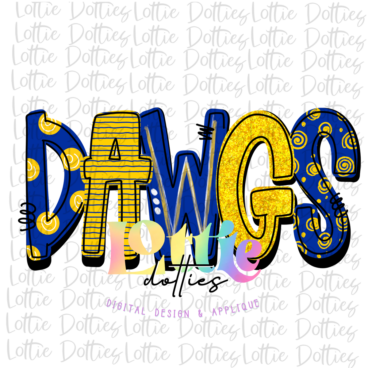 Dawgs Png - Dawgs Sublimation - Digital Download – Lottie Dotties LLC