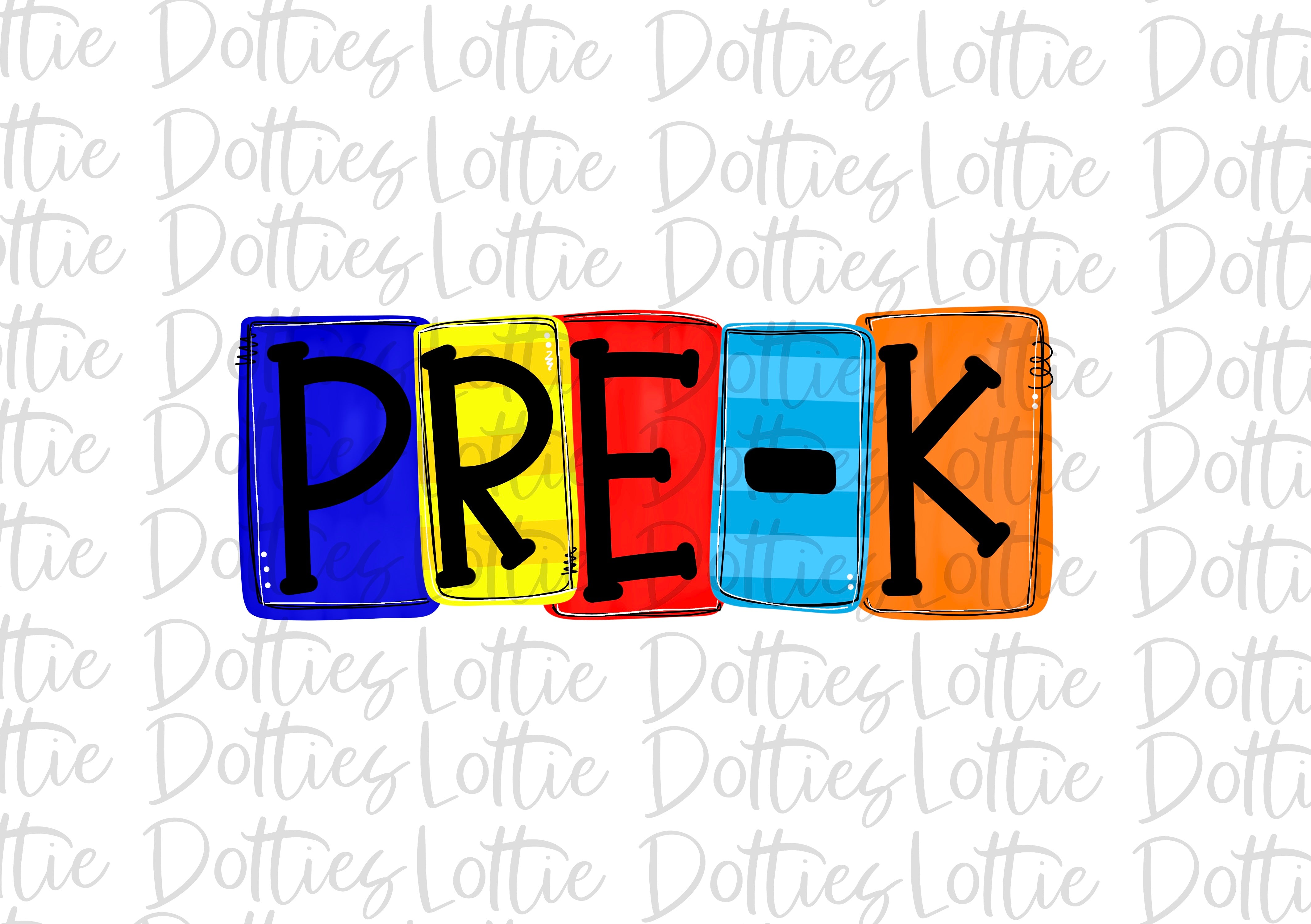 Pre-K PNG - Back To School - Sublimation - Digital Download – Lottie ...