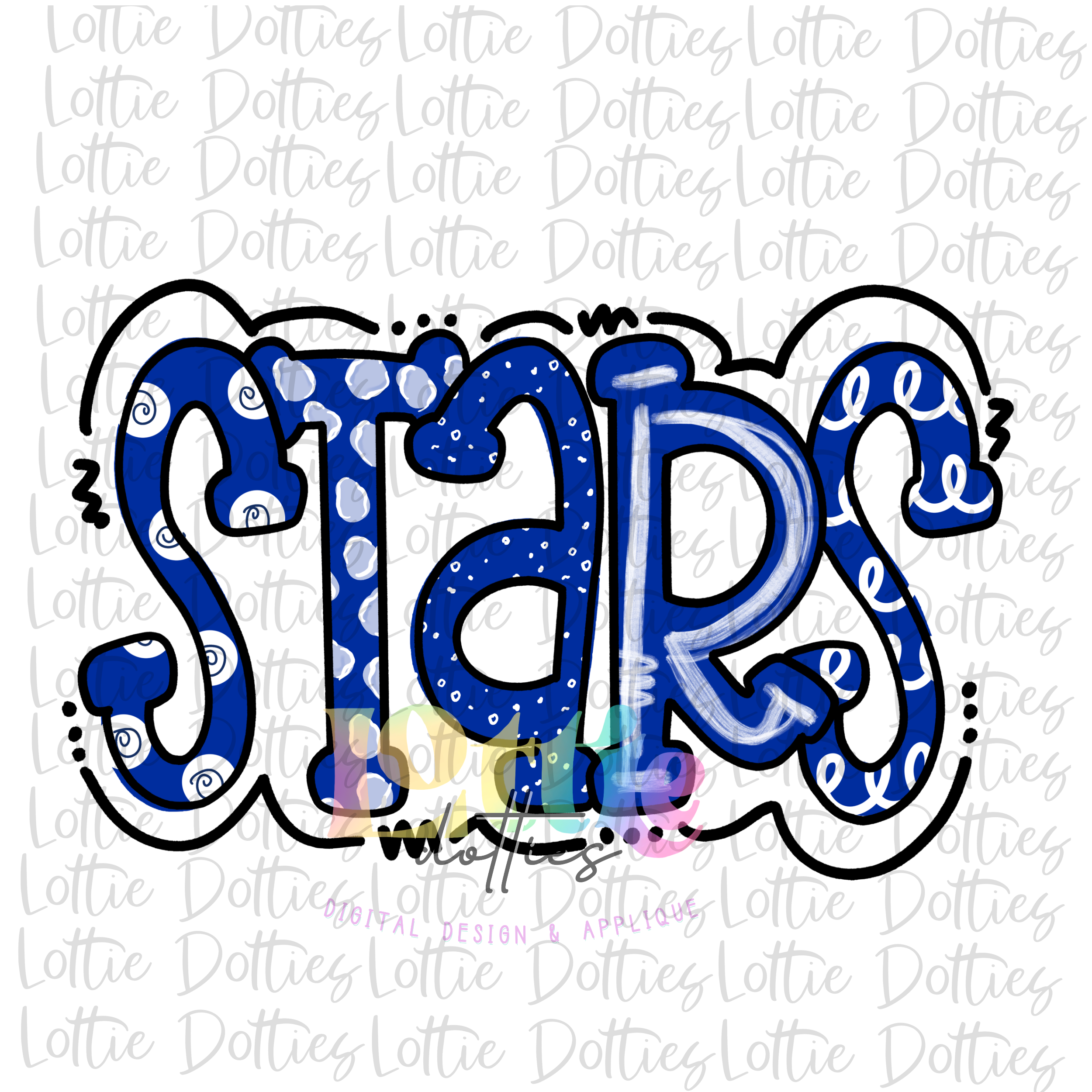 Stars PNG - Stars Sublimation - Mascot – Lottie Dotties LLC