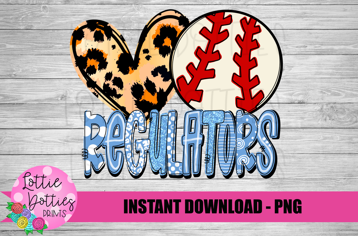 Regulators Baseball PNG - Regulators Sublimation - Digital Download ...