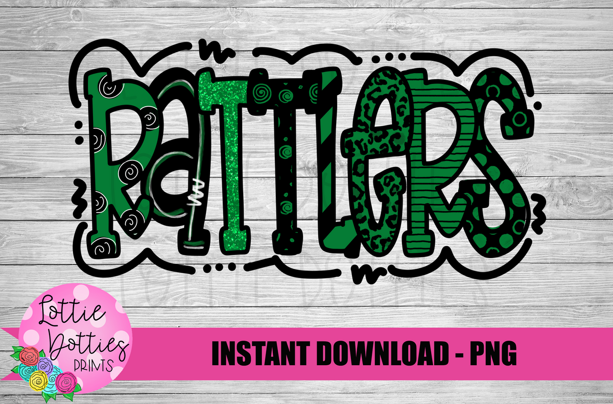 Rattlers PNG - Rattlers Sublimation - Digital Download – Lottie Dotties LLC